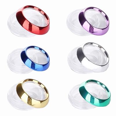 China Transparent Round Cosmetic Container 30ml PP Jar with Customized Surface Design for sale