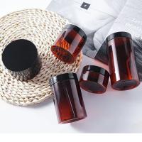 China Customized Acrylic Cosmetic Jar with Smooth Surface for Cream for sale