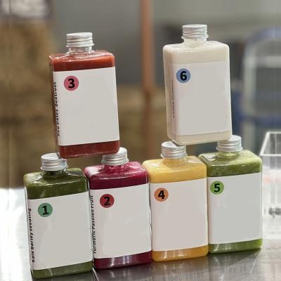 China Leak Proof Plastic Milk Tea Bottles With Ergonomic Handles for sale