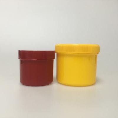 China Transparent Plastic Jar and Lid for Food Storage and Packaging for sale
