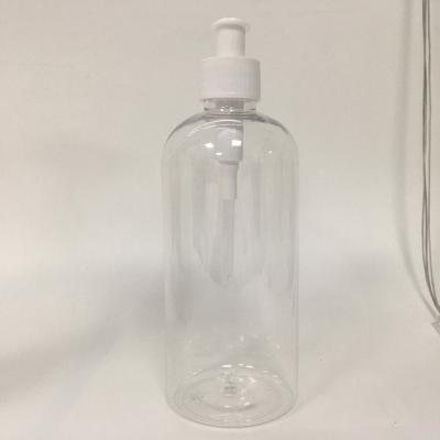 China 100ml Silky Pink PET Plastic Pump Bottle With Screw Cap for sale