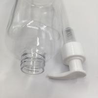 China Refillable Recyclable PET Plastic Bottle With Lotion Pump Dispenser for sale