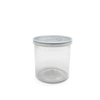China 8oz Customizable Plastic Transparent Storage and Packaging Jars for sale
