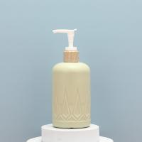 China Customizable 24mm Pink PET Pump Bottle with Screen Printing and Hot Stamping for sale