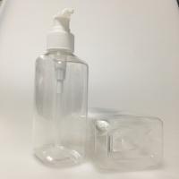 China PET Pump Bottle With Pink Cap For Recyclable Skin Care for sale