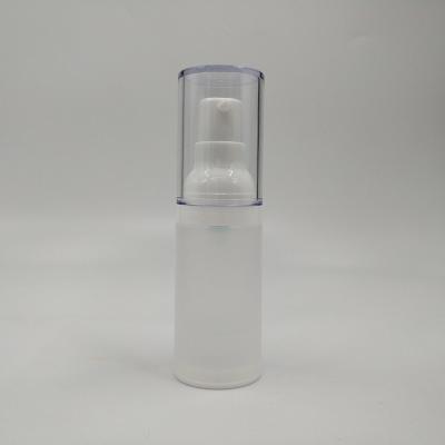 China Pink Clear Plastic PET Bottle With Silk Screening Printing And 24mm Caliber for sale