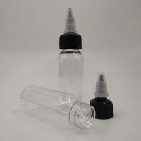 China Clear Plastic Screw Top Bottles With Screw Neck Finish for sale