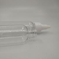 China Clear Plastic Screw Top Bottles For Liquid Storage for sale