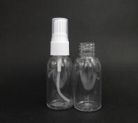 China 8 Oz Clear PET Plastic Spray Bottle Wholesale For Daily Cleaning for sale