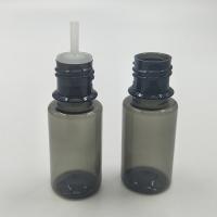 China Transparent Empty E Liquid Bottles with Screw Caps for E Juice Storage for sale