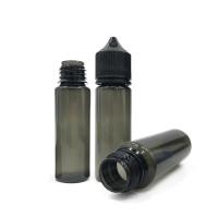 China Customized Logo Printed Transparent E Liquid Bottle With Screen Printing for sale