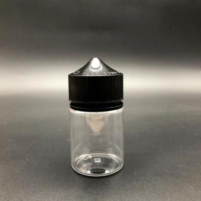 China Customizable Clear PET  E Liquid Bottles With 10ml 15ml 30ml 60ml 80ml 100ml Capacity for sale