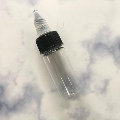 China Customizable Clear Screw Top Plastic Bottles for Liquid Storage for sale