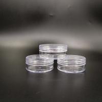 China Personalized 30ml Smooth Plastic Cosmetic Jar with Custom Logo for sale