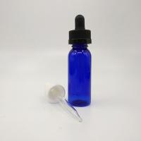 China 10ml-120ml Plastic Dropper Bottles With Smooth Surface And Screw Caps for sale