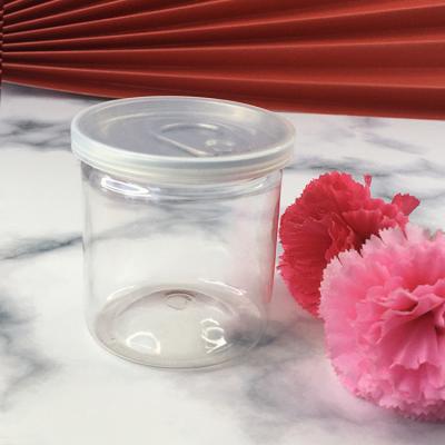 China Custom Logo Plastic Jar Containers 2oz 3oz 4oz 5oz 6oz 7oz 8oz Customized Capacity for sale