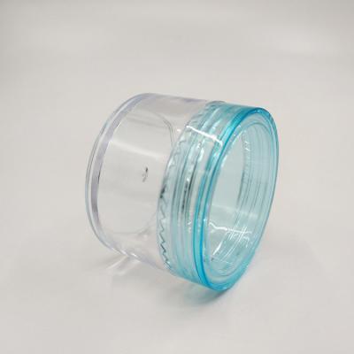 China 150ml Plastic Cosmetic Jar For Customized Logo Cosmetic Packaging Solutions for sale