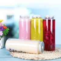 China Plastic Beverage Bottles with Screw Lids 120ml-1000ml for sale