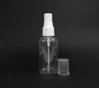 China Transparent Classic Design PET Plastic Spray Bottle For Eco Friendly Solutions for sale