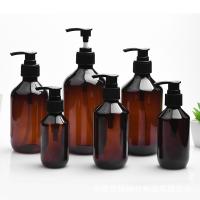 China Pink Shampoo Pump Bottle PET For Travel Friendly Cosmetics Dispensing for sale