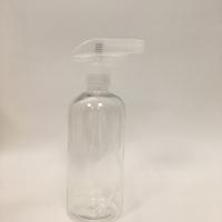 China 47mm Diameter Pink Shampoo Pump Bottle Pet Squeeze Pump Pet Bottle With Screen Printing for sale