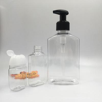 China Cosmetics Round PET Pump Bottle Featuring Screw Cap Suitable for Dispensing Liquid Cosmetics and Personal Care for sale