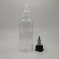 China Clear Plastic Threaded Lids For Screw Neck Finish And Bottle Packaging for sale