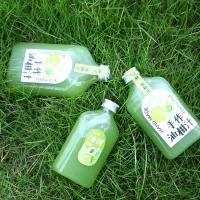 China Customized Milk Tea Bottles With Square Round Shape And Handle for sale