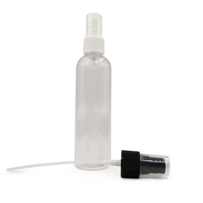 China Pet Safety Transparent Plastic Fine Mist Spray Bottle 120ml for sale