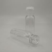 China Custom PET Bottle With Flip Cap Transparent And Manly Lotion Ready for sale