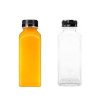 China Affordable Black Cap Bottle Drink Flat 500ml Drink Bottle Plastic Disposable Drinking Bottles with High Quality for sale