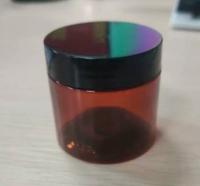China Sealing 100ml Plastic Cosmetic Jar with Pressure Sensitive Gasket and Customized Printing for sale