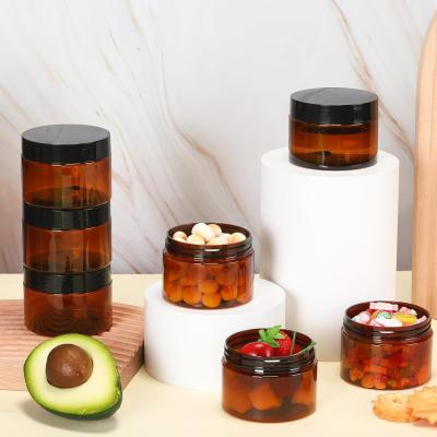 China Customized Logo Plastic Beauty Jar for Customized Beauty Packaging and Branding Needs for sale