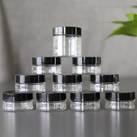 China Customized Printing Plastic Cosmetic Jar 10ml 15ml 30ml 60ml 80ml 100ml 120ml 150ml Transparent For Cosmetic Packaging for sale