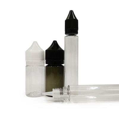 China Essential Oil Dropper Bottle Supply Round PET Skincare Bottle for sale