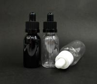 China Leak-Proof Screw Cap Glass Plastic Dropper Bottles for Accurate Liquid Dispensing for sale