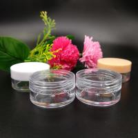China Plastic Jar Set Plastic Cosmetic Jars With Lids 100 Diameter for sale