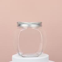 China 100 Diameter Transparent Plastic Storage Jars Ideal For Any Space And Storage Needs for sale