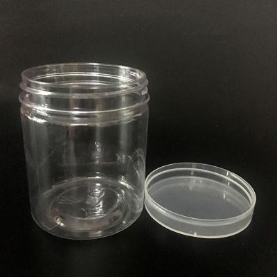 China Discount Offers Wide Mouth Plastic Jars Good Thickness Plastic Jar clear Bottle with Lids for Food with Professional Service for sale