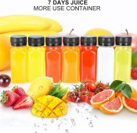 China New Stock Arrival Unique Shaped Juice Bottles Biodegradable Bottle Juice Pet Juice Bottles with Best Price for sale
