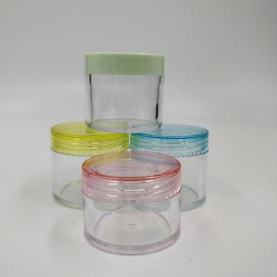 China Capacity 10ml 15ml 30ml 60ml 80ml 100ml 120ml 150ml Plastic Cosmetic Jar For Beauty Products for sale