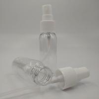 China Hand Sanitizing Mist Spray Bottle With Custom Logo Eco Friendly PET Plastic Refillable for sale