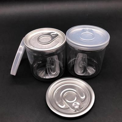 China Transparent Plastic Cosmetic Jar Capacity 10ml 15ml 30ml 60ml 80ml 100ml 120ml 150ml with Sealing Aluminum Foil Gasket for sale