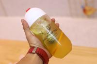 China Insulation Handle Convenient Beverage Storage Clear Milk Tea Bottles for sale