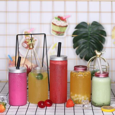 China Medium Milk Tea Bottles with Handle and Water Included Durable Plastic for sale