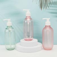 China Dispensing PET Pump Bottle Round Shape and Recyclable for Sustainable Living for sale
