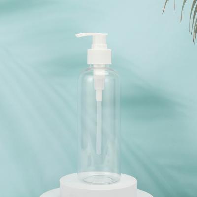 China 47mm Diameter PET Pump Bottle in Pink for Environmentally-Friendly and Customizable Packaging Solutions for sale
