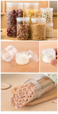 China Efficiently Organize Your Products with Aluminum Foil Sealing Plastic Jar Containers for sale
