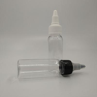 China Transparent Black Customize Plastic Dropper Bottles for Customized Liquid Dispensing for sale
