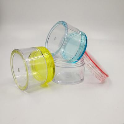 China Clear Plastic Beauty Jar 10ml 15ml 30ml 60ml 80ml 100ml 120ml 150ml for Beauty Products for sale